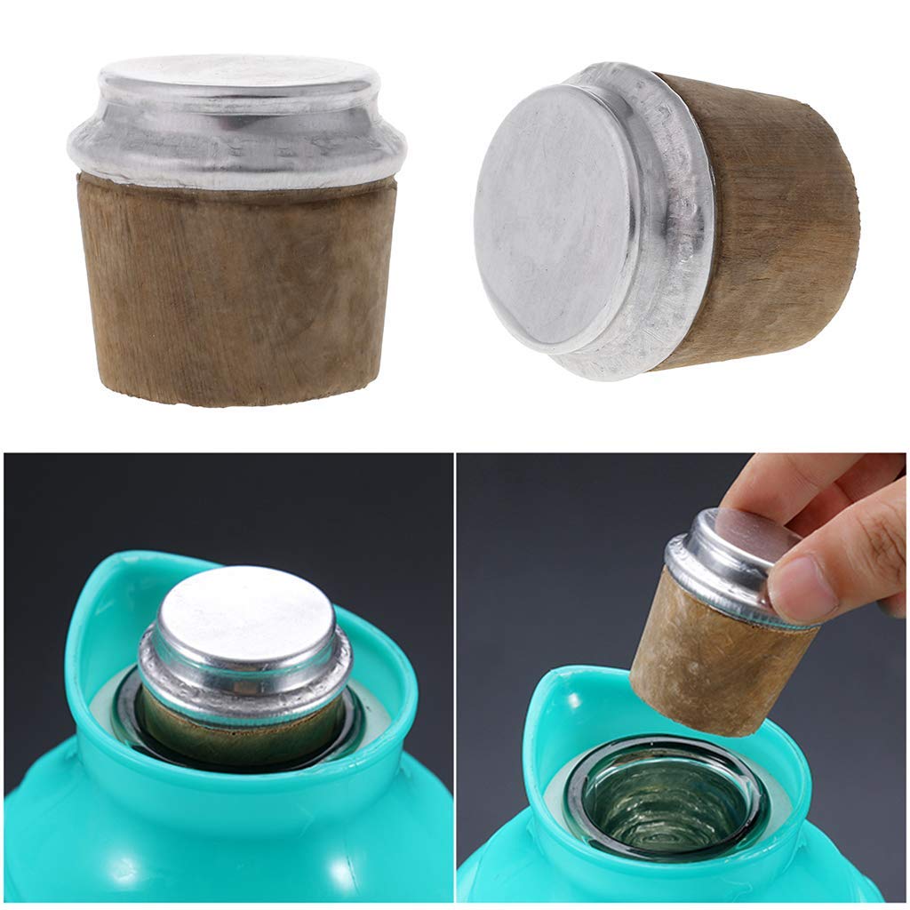 U-M pulabo 40mm Bottom Diameter Wood Thermos Bottle Cork Plug Lid Cap Stopper Kettle Parts Superior Quality and Creative Beautiful