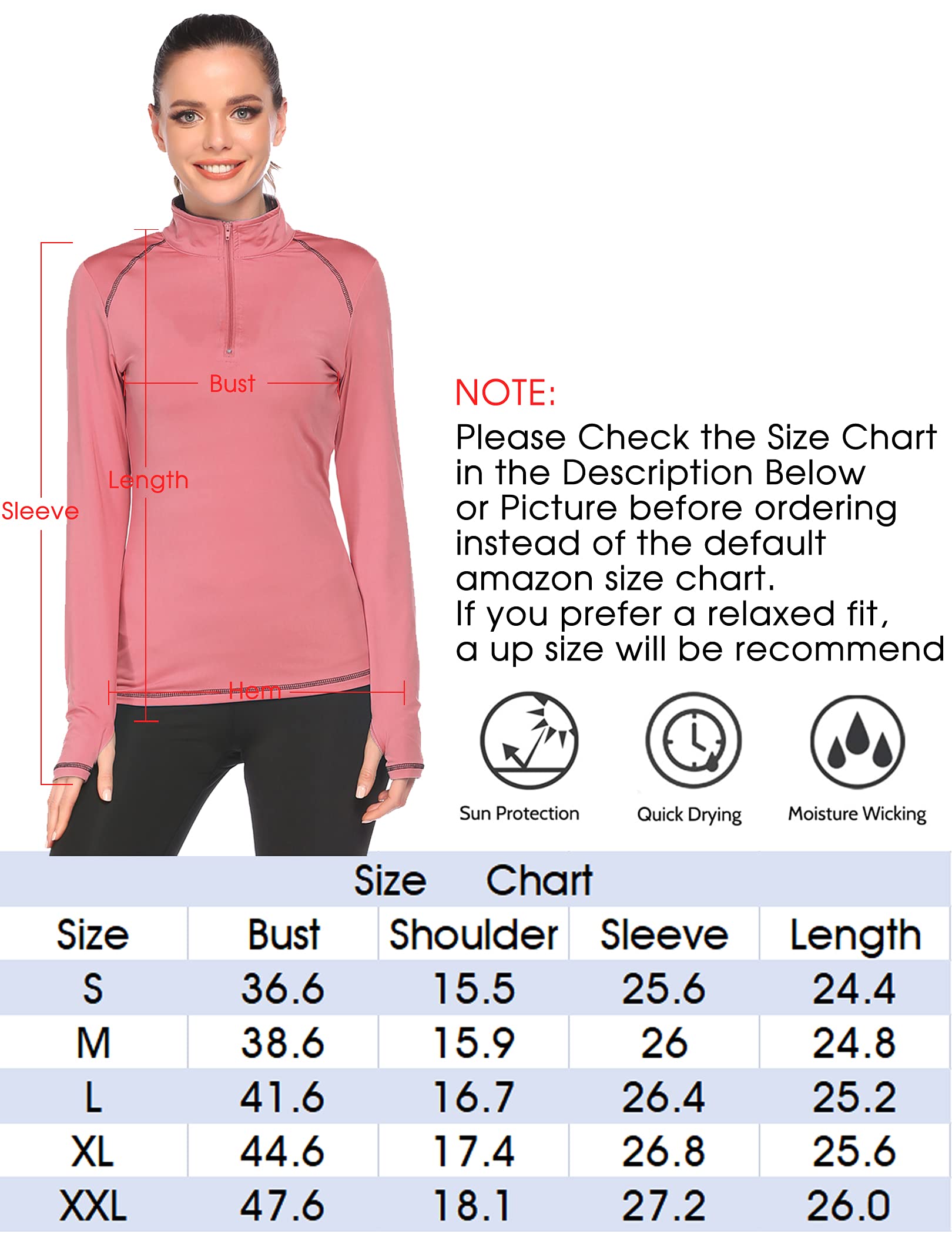 PINSPARK Women's Long Sleeve Stretchy Thumb Hole Workout Sports Active Jacket Shirt Grey Small