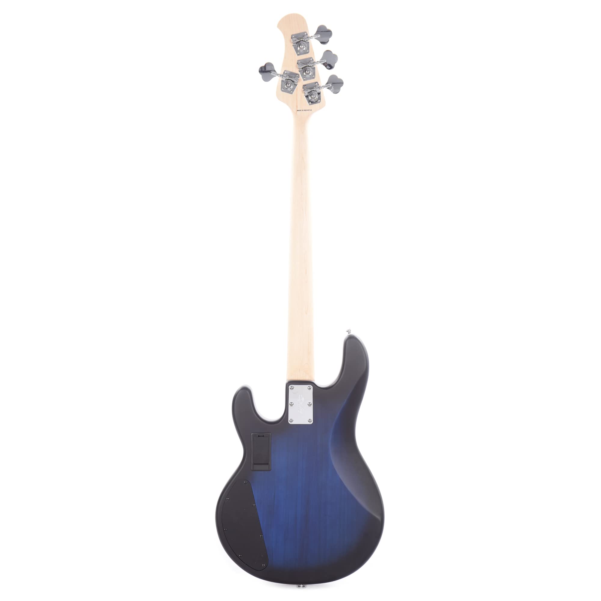 Sterling by Music Man 4 String Bass Guitar, Right, Pacific Blue Burst Satin (RAY4HH-PBBS-R1)