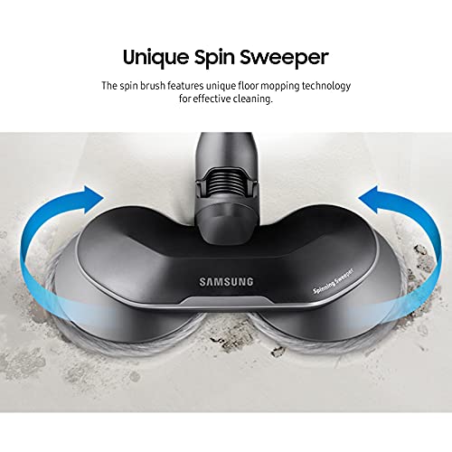 SAMSUNG Wet/Dry Jet Stick Spin Brush, Silver