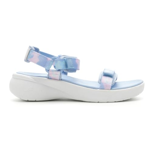 PUMA Sportie Sandal Vola Multi Print Day Dream/Puma White 8 B (M)