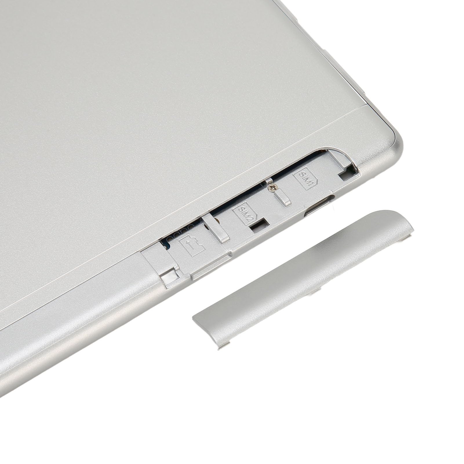 SHYEKYO Tablet PC, US Plug 100‑240V Octa Core CPU 6GB RAM 128GB ROM 8 Inch FHD Office Tablet 3 Card Slots for School (Silver)