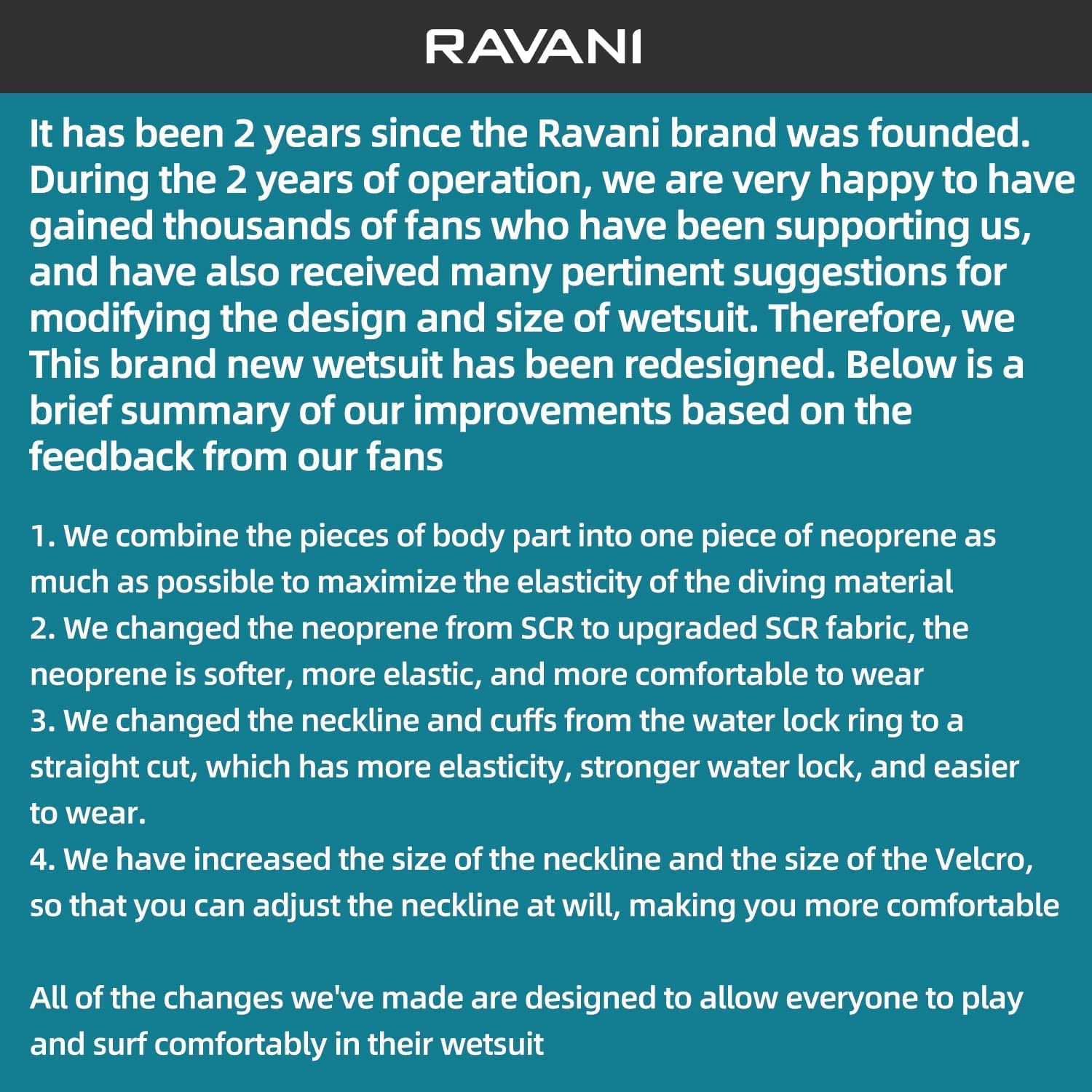 RAVANI Wetsuits for men,3mm wet suits for men in cold water in blue and black,mens wetsuit for diving, surfing, snorkeling and kayaking, Neoprene for keep warm