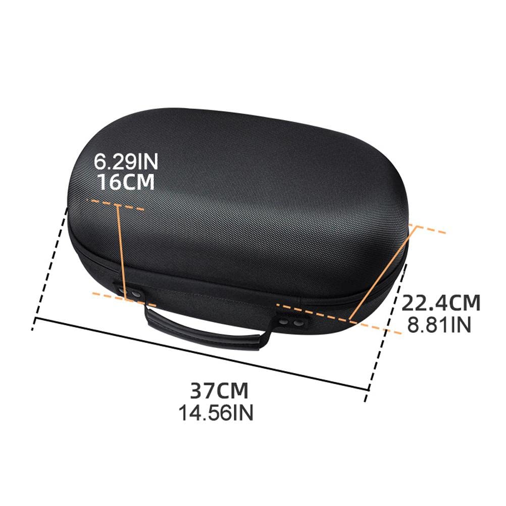 TBEOEN Hard Carrying Case Compatible for Oculus Quest 2 VR Headset and Accessories Wear-Resistant Oxford Protective Cover Outdoor Portable Storage Bag