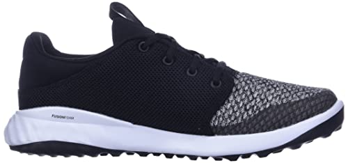 PUMA Golf Men's Grip Fusion Sport Golf Shoe, Puma Black-Quiet Shade, 12 M US