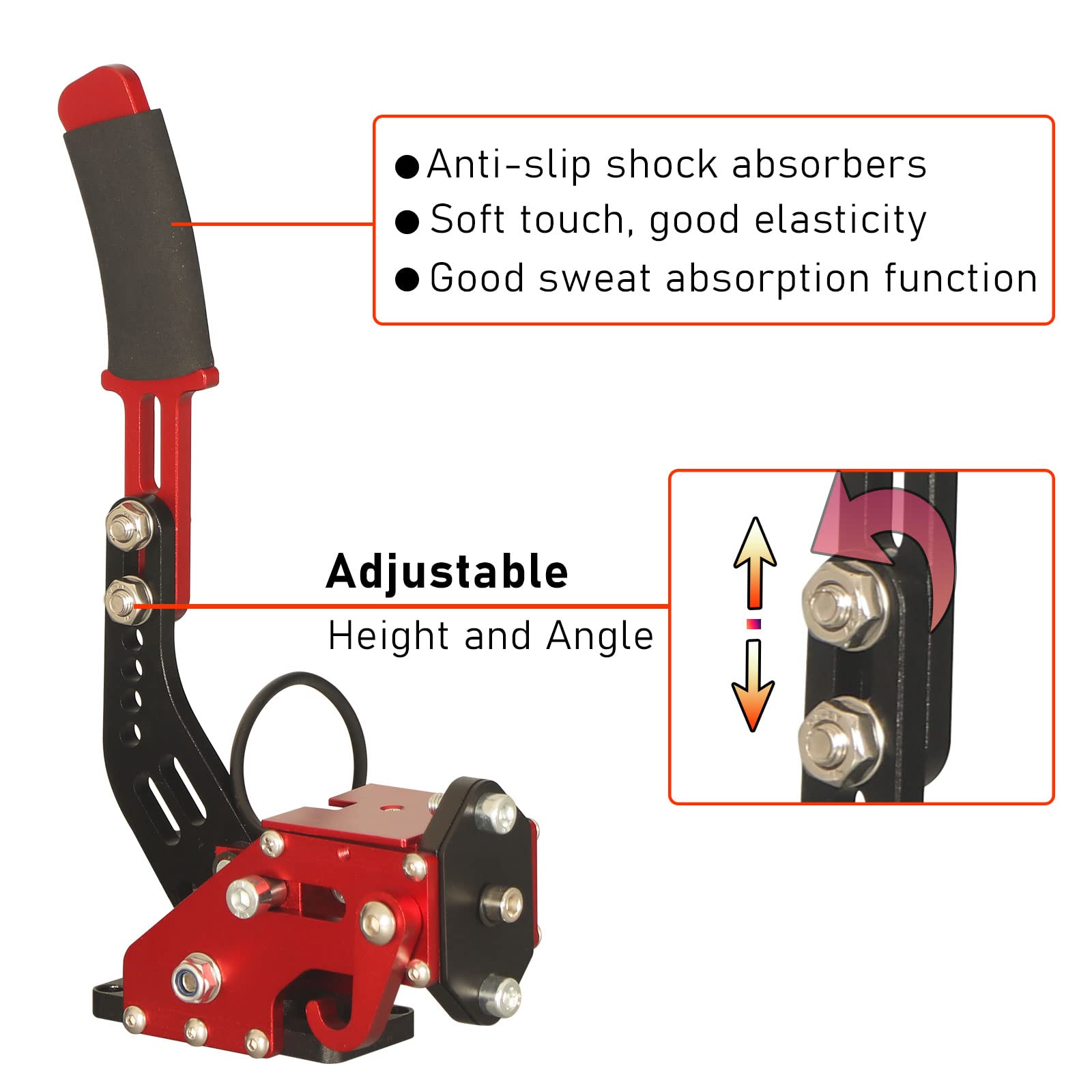 YXHARD USB Handbrake 64 Bit PC,Professional Gaming Peripherals for Racing Games G25/27/29 T500