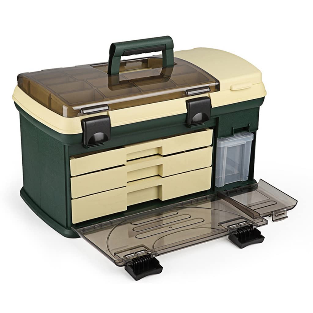WALNUTA Sea Fishing Tool Box Multifunction Large Capacity Accessories Lures Hook Boxes Storage Durable High Strength Fishing Tackle Case