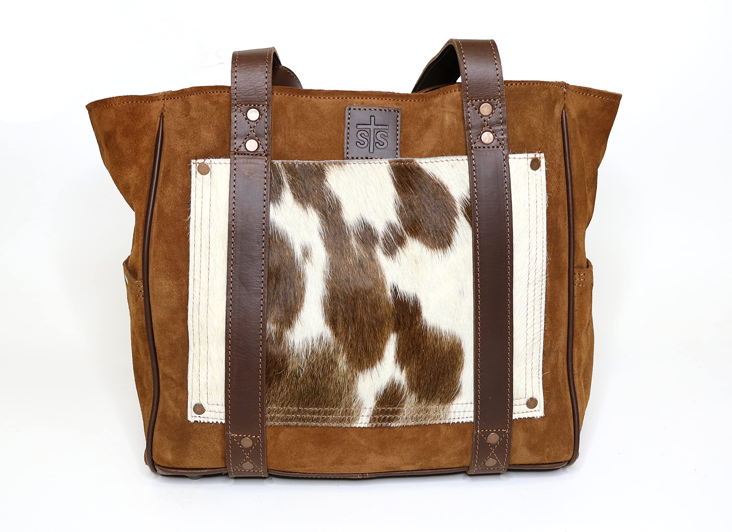Sts Ranch Wear Womens STS Cowhide Sheridan Tote NA NA, Brown
