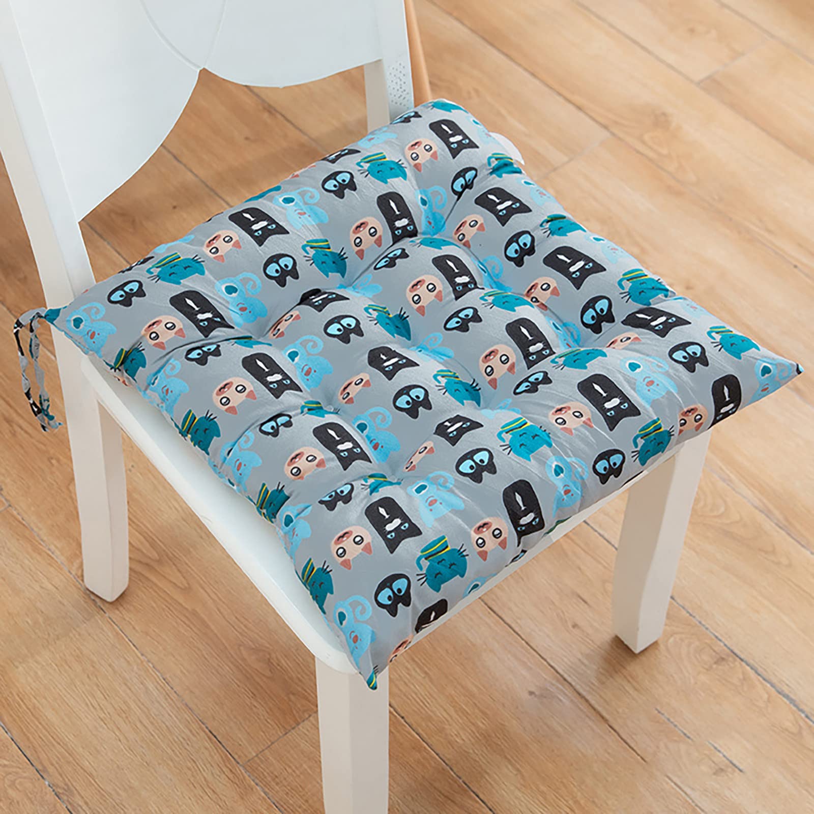 TUNKENCE Chair Pads Indoor Chair Cushions Soft Warm Floor Cushion for Kids Soft Seat Cushion Pads Non Slip for Lounge, Kitchen,Office