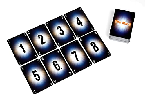 Pandasaurus Games The Mind - Family-Friendly Board Games - Game Night - Card Games for Adults, Teens & Kids (2-4 Players)