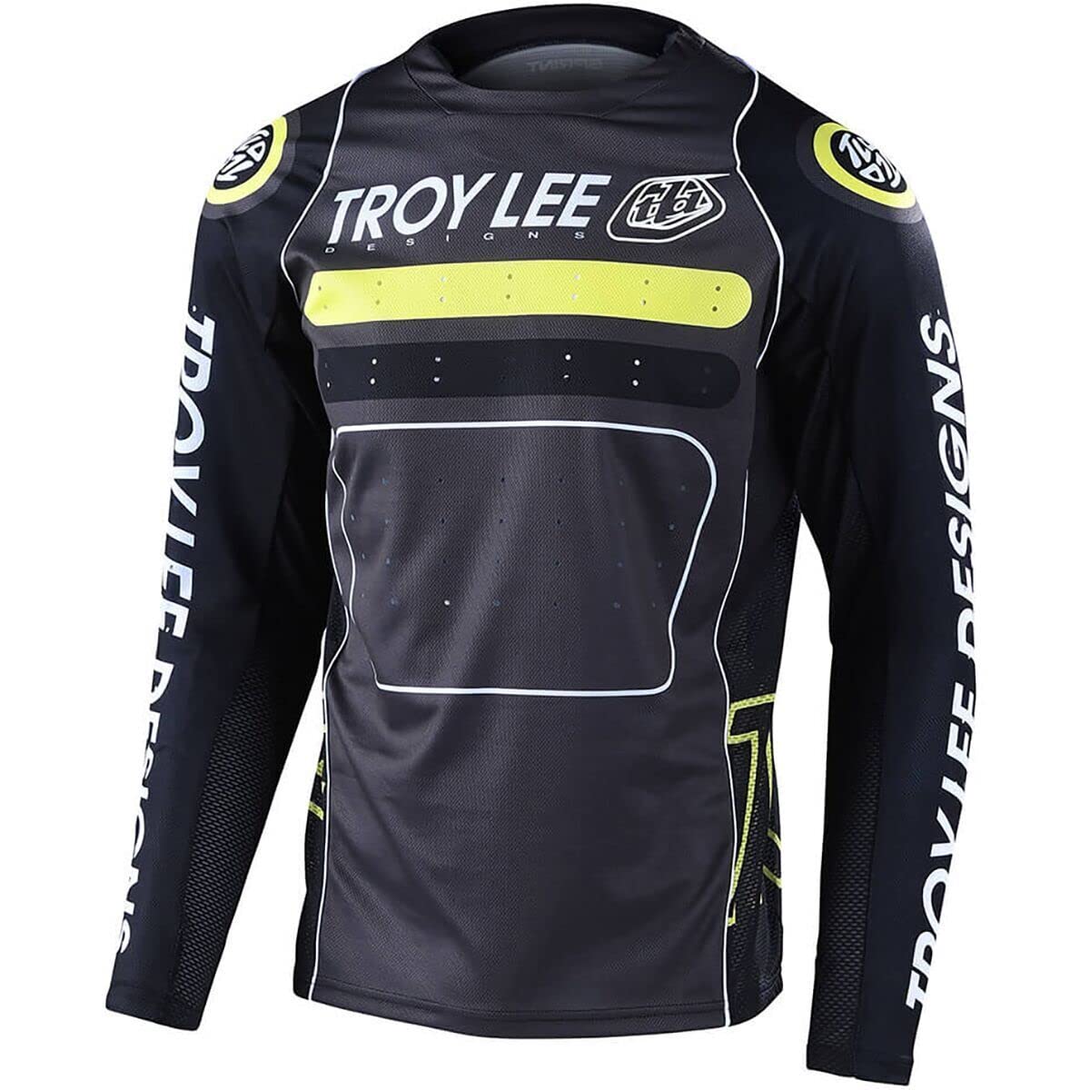 Troy Lee Designs Cycling MTB Bicycle Mountain Bike Jersey Shirt for Men, Sprint Jersey Drop in (Dark Slate Blue, X-Large)