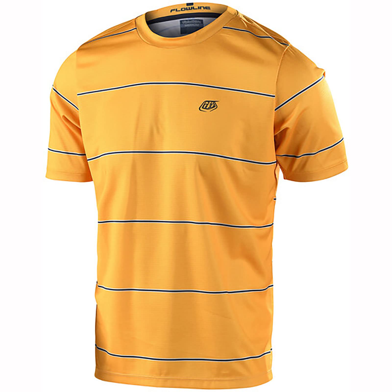 Troy Lee Designs Cycling MTB Bicycle Mountain Bike Jersey Shirt for Men, Flowline SS Revert (Honey, XX-Large)