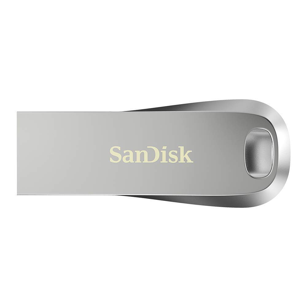 SanDisk Ultra Luxe 512GB USB 3.1 Flash Drive Works with Computer, Laptop, 150MB/s 512 GB PenDrive High Speed All Metal Storage Drive (SDCZ74-512G-G46) Bundle with (1) Everything But Stromboli Lanyard