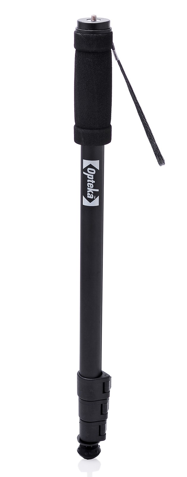 Opteka X-Grip Professional Action Stabilizing Handle with LED Video Light, 72" Monopod, 3X GoPro Tripod Mounts and Microfiber Cleaning Cloth for DSLR Cameras, Sports Action Cam and Camcorders (Red)