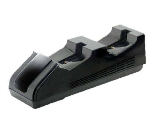 Nyko Charge Base - PlayStation 4 with a Modern and Simple Drop and Charge Design, Dual Patented Dongle Charging Port, Includes a USB and Wall Mount for Super Fast Charging of PS4, PS4 Pro and PS4 Slim Controllers