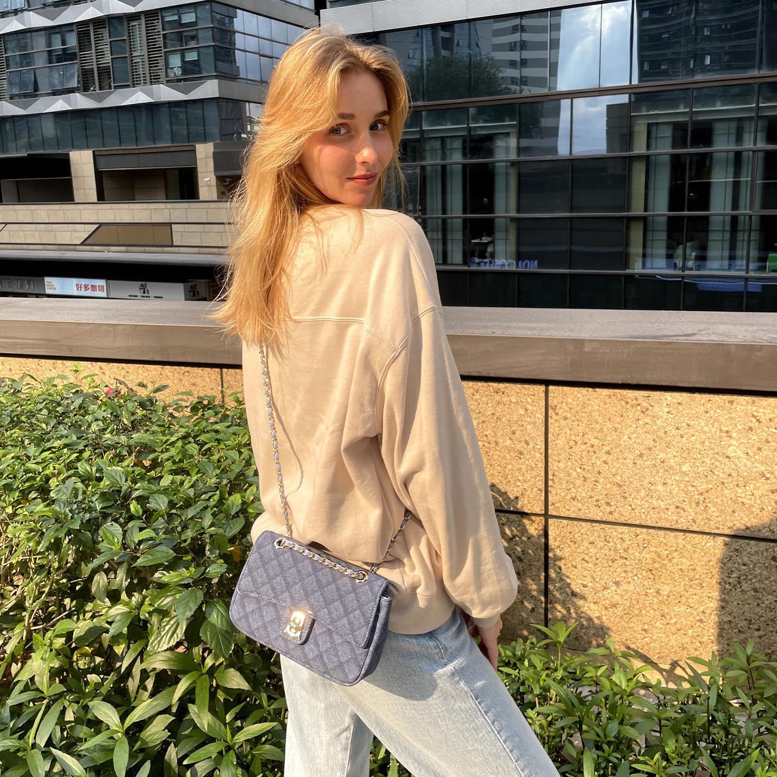 UBORSE Purses for Women Large Hobo Bags Satchel Shoulder Bag Washed PU Leather Tote Bag Top Handle Handbags