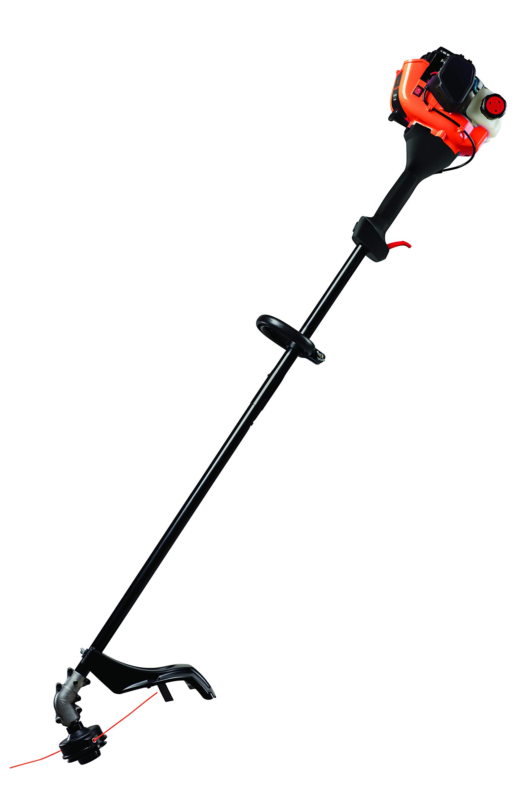 Remington RM25S 25cc 2-Cycle 16-Inch Straight Shaft Gas Powered String Trimmer - Lightweight Weed Wacker for Lawn Care, Orange
