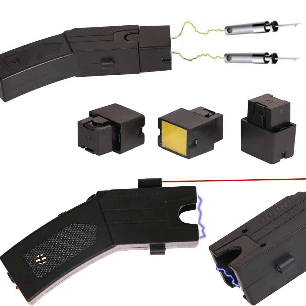 Stun Gun Remote Distance Electric Shock Selfdefense Outdoor Flashlight Women's Self-Defense