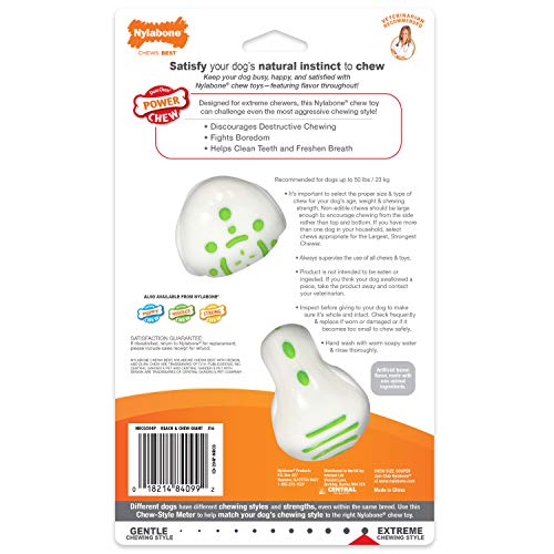 Nylabone Reach and Clean Chew Toy Bacon Large/Giant (1 Count)