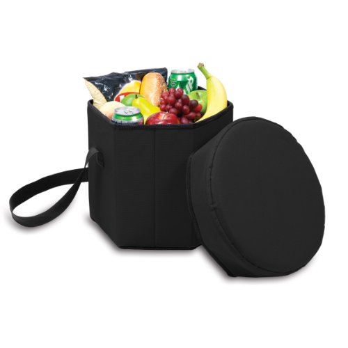 Oniva - A Picnic Time Brand 596-00-179-000-0 Bongo Portable Seat Coolers/Totes, One Size, Black