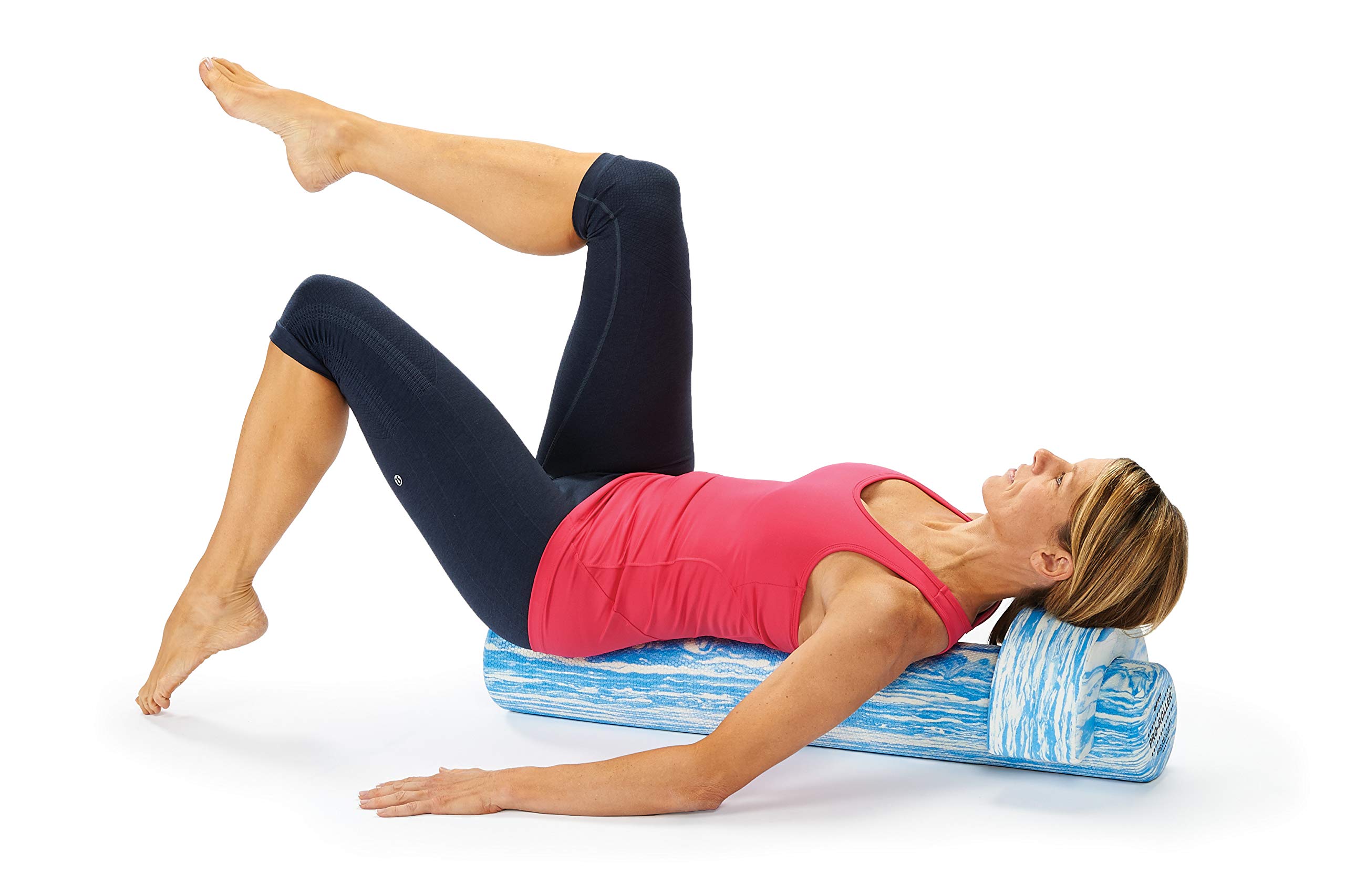 OPTP PRO-ROLLER Arch - Foam Roller Support and Positioning Tool β Use with 6-Inch Diameter Large Foam Rollers, A Short Foam Roller or Half Round Foam Roller