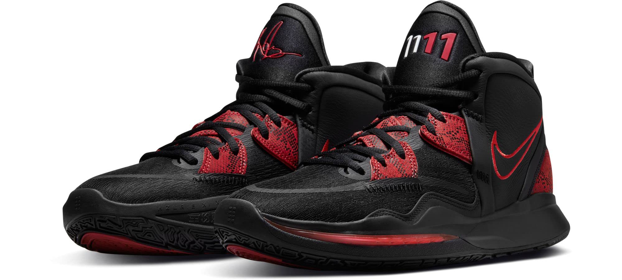 Nike Kyrie Infinity Bred CZ0204-004 Black/University Red Men's Basketball Shoes (us_Footwear_Size_System, Adult, Men, Numeric, Medium, Numeric_9_Point_5)