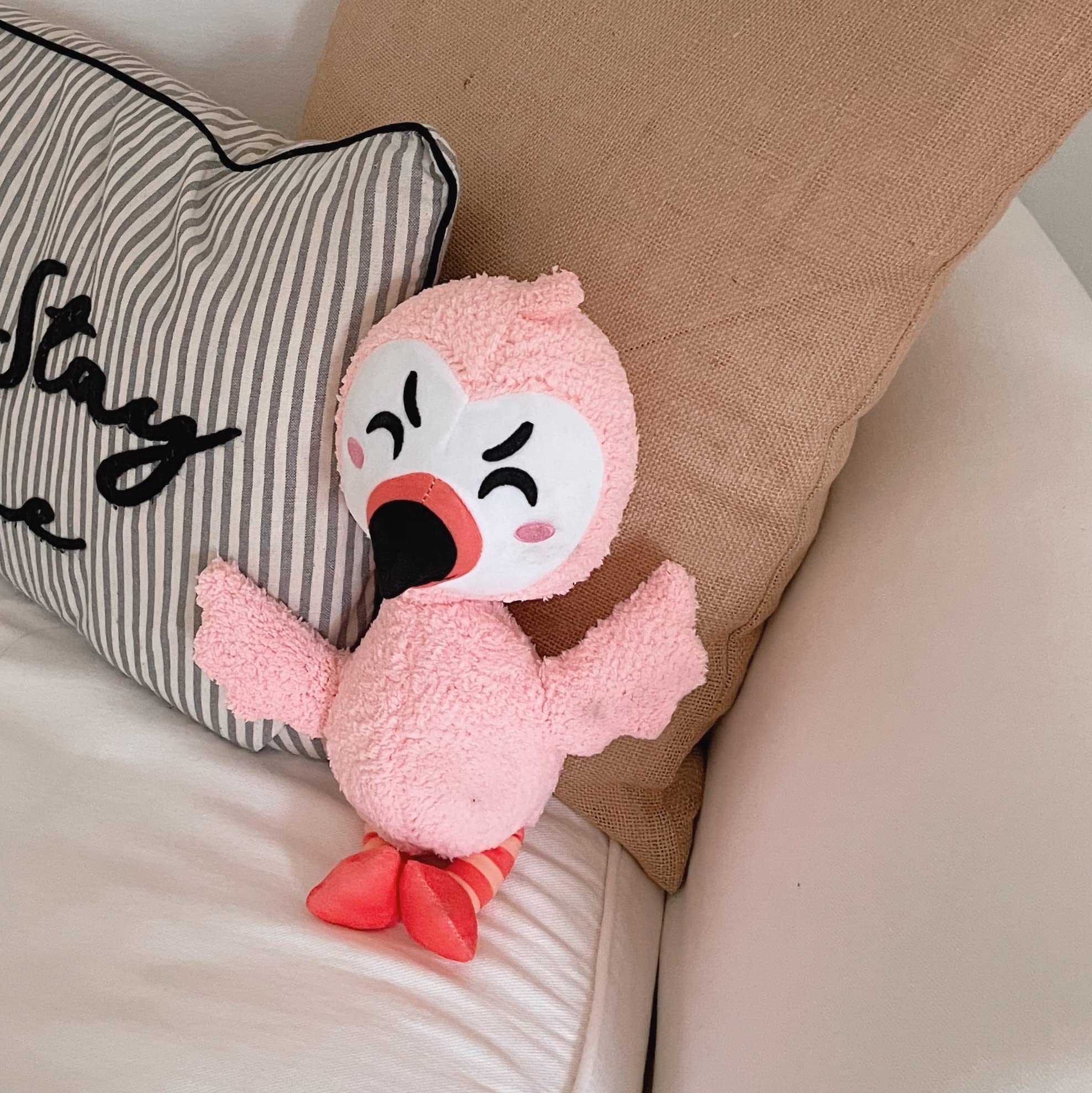 YouTooz Flamingo Plush 1ft, Very Soft and Cute Flamingo Plush Plushies Collection, Albert Flamingo