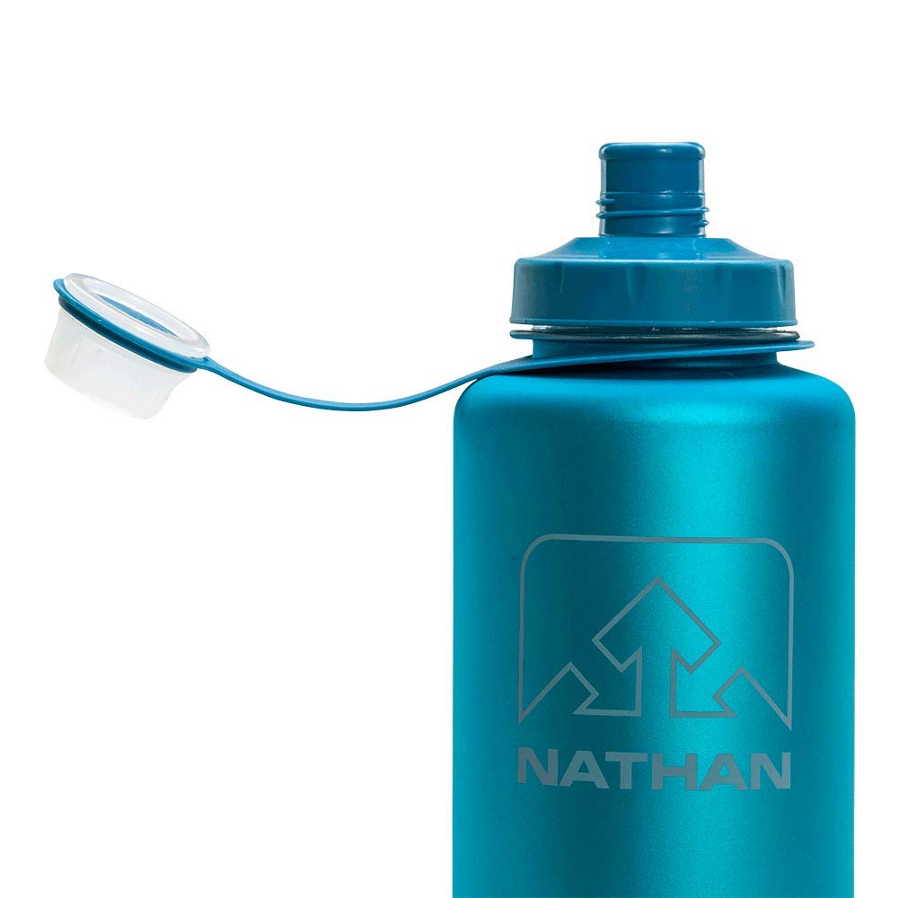 Nathan Bigshot Water Bottle, 1L Bronze Green One Size