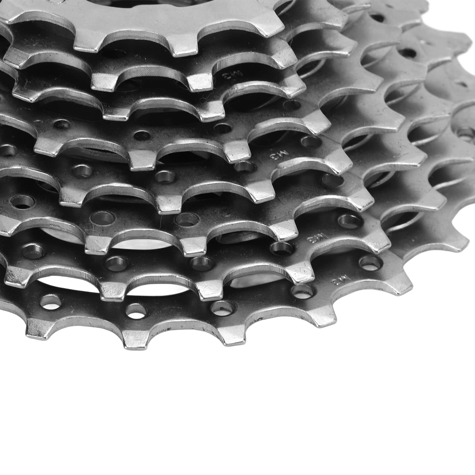 Shanrya 10 Speed Cassette, High Accuracy Bike Cassette Wear Resistant 11‑25T Anti Rust for Road Bicycle