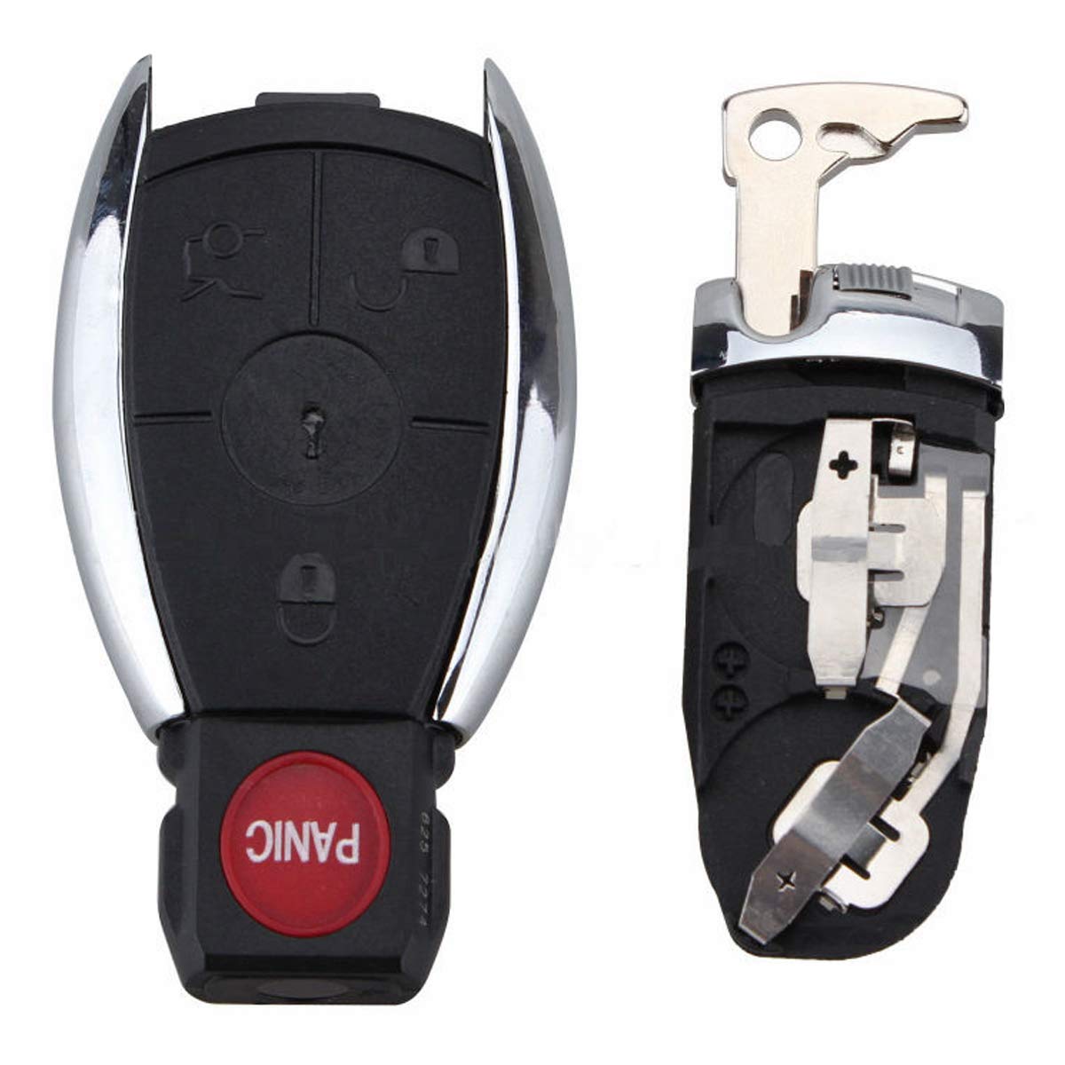 Replacement Keyless Entry Remote Fob Key Shell Case for Mercedes Benz W203 W210 W211 AMG W204 C E S CLS CLK CLA SLK Classe IYZ3312 No Chip