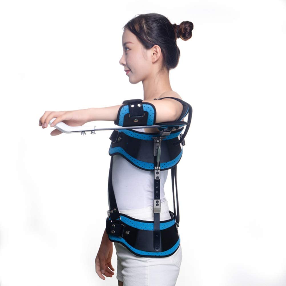 TSUSF Shoulder Abduction Fixed Brace, Adjustable Breathable Shoulder Abduction Support For Broken Arm Wrist Elbow Shoulder Injury Pain Relief, Fracture And Dislocation