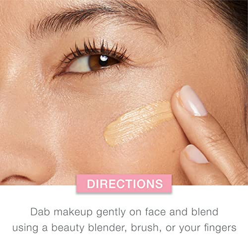 Neutrogena Healthy Skin Liquid Makeup Foundation, Broad Spectrum SPF 20 Sunscreen, Lightweight & Flawless Coverage Foundation with Antioxidant Vitamin E & Feverfew, Classic Ivory, 1 fl. oz