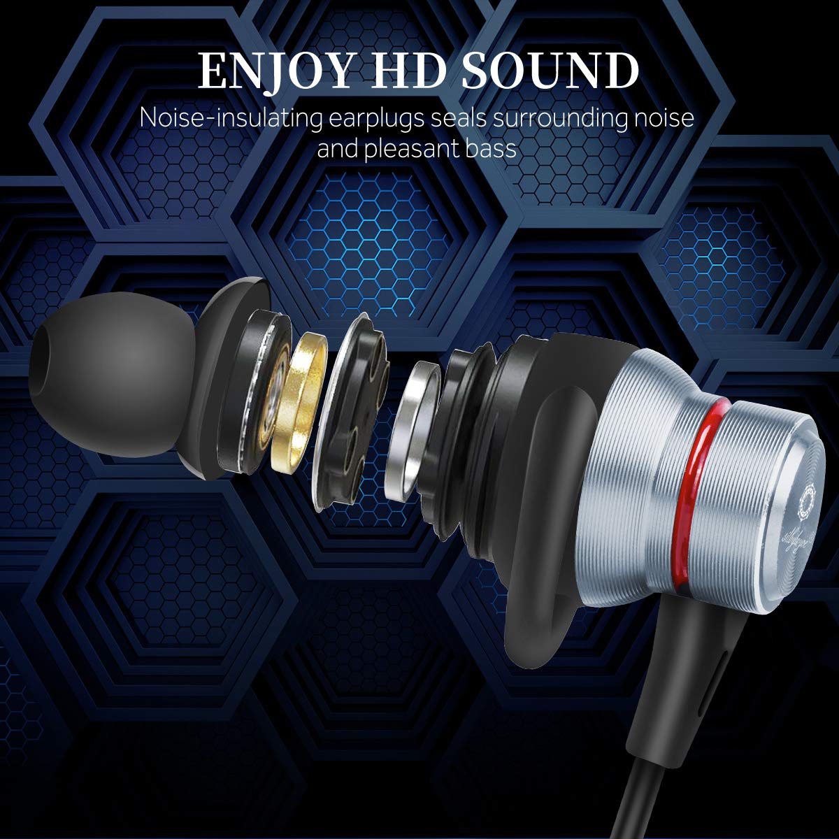 silbyloyoe iPhone Headphones for iPhone Earbuds for iPhone in-Ear Lightning Headphones MFi Certified Lightning Earbuds with Mic Controller Compatible iPhone 11 11 Pro X XS Max XR 7 8 Plus Black