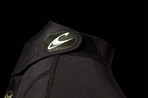 O'Neill Youth Reactor 3/2mm Back Zip Full Wetsuit, Black/Pink/Graphite, 4