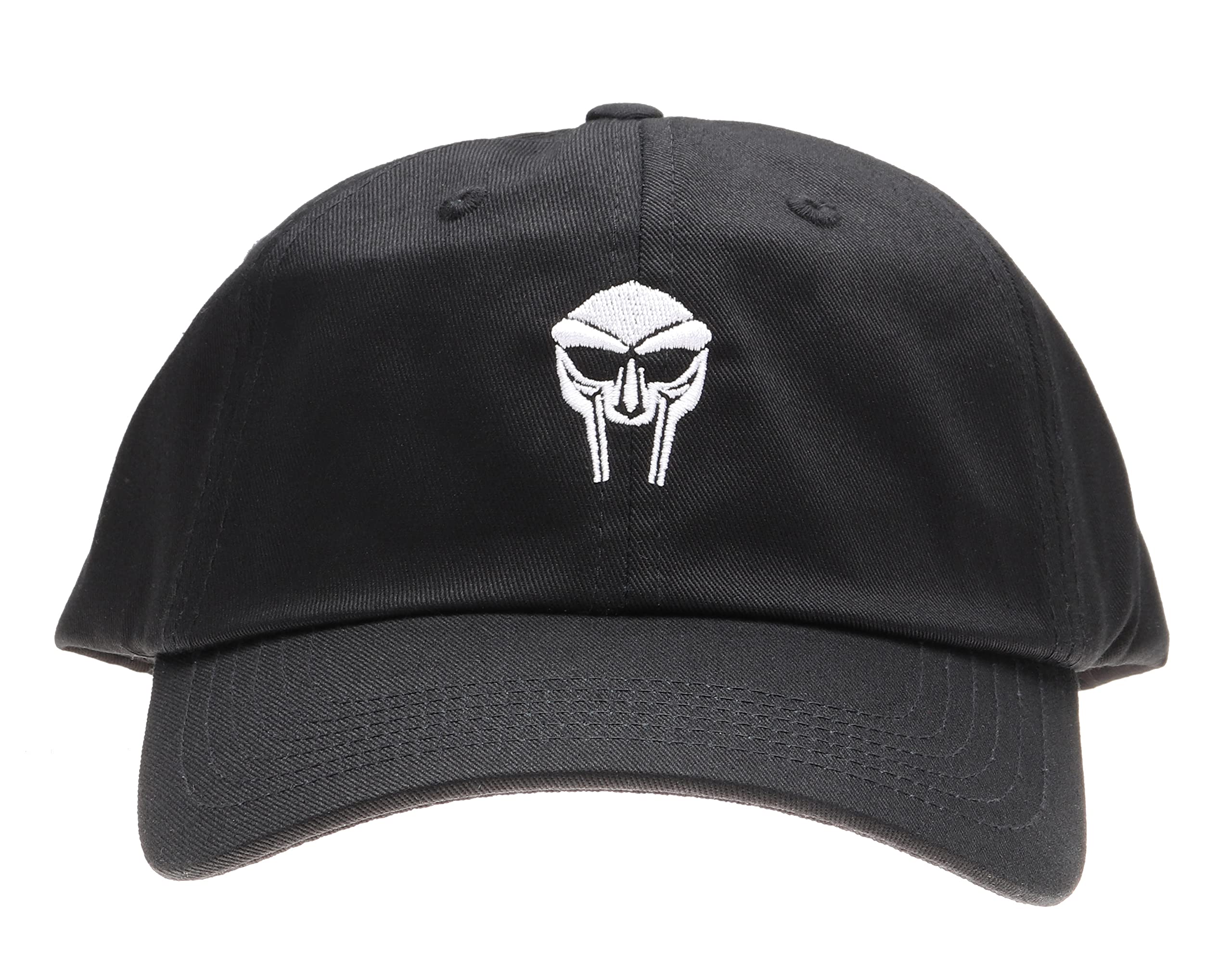 Subwaysds Doom Hat Hip Hop Rap Dad Hat Baseball Cap Embroidered (Black)
