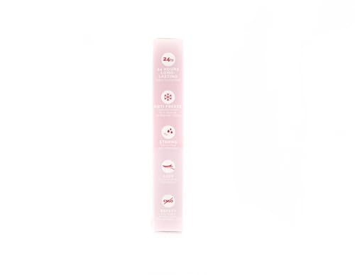 Renata Beauty Lash Glue for False Eyelash Extensions β 24 Hour Transparent Glue for False Lashes β Waterproof Cluster Lash Glue with Dual Function Flexible Brush Tube β Compatible with Glue Remover