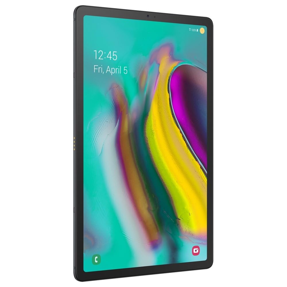SAMSUNG Galaxy Tab S5e 4G LTE (64GB, 4GB) 10.5β Cellular Android Tablet, All Day Battery, Snapdragon 670 (AT&T Locked, 4G LTE) SM-T727A (Black)