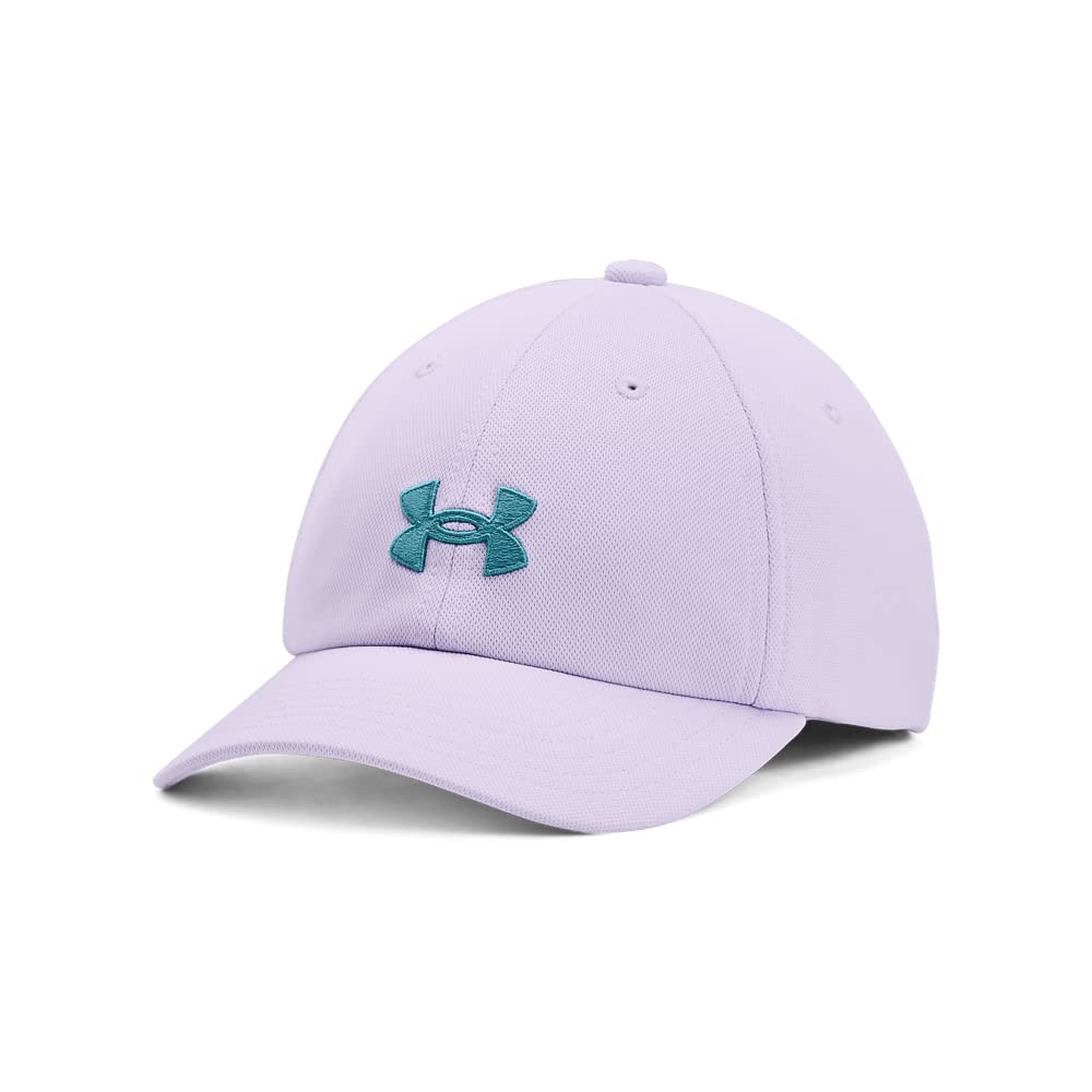Under Armour Girls Blitzing Cap Adjustable, (515) Nebula Purple / / Glacier Blue, One Size Fits Most