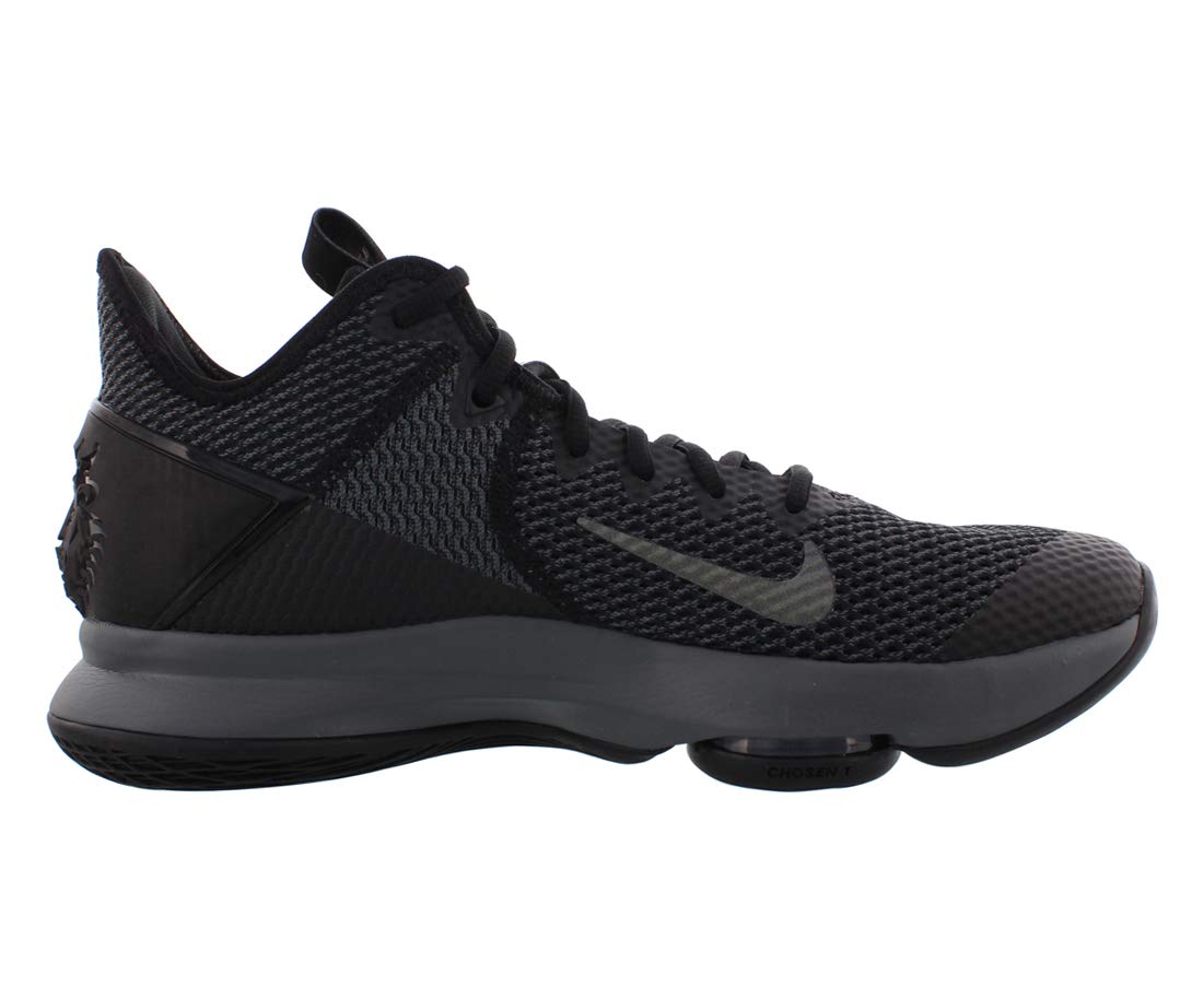 Nike Men's Lebron Witness 4 Basketball Shoes (11, Black/Black/Iron Grey/Anthracite)
