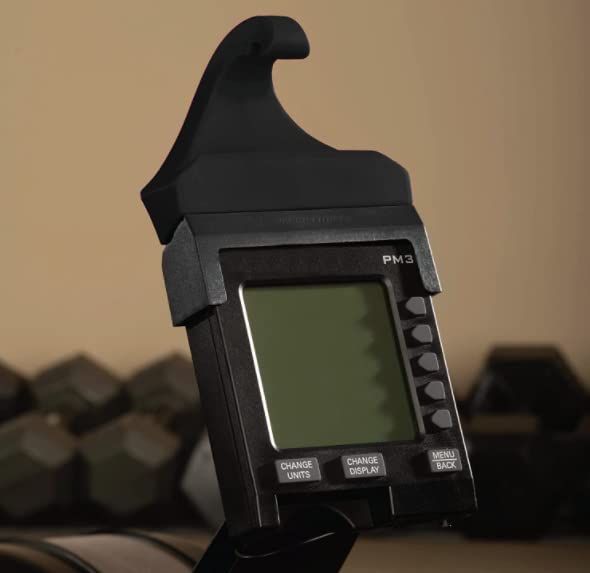 Smartphone Cradle Designed for Concept 2 Rowing Machine PM3 Monitor, PM4 Monitor, Silicone Phone Holder with Adapter Compatible with Concept2 Pm3 and Pm4 Monitors⦠(Yellow)