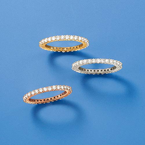 Ross-Simons 1.00 ct. t.w. Diamond Eternity Band in 14kt Yellow Gold. Size 7