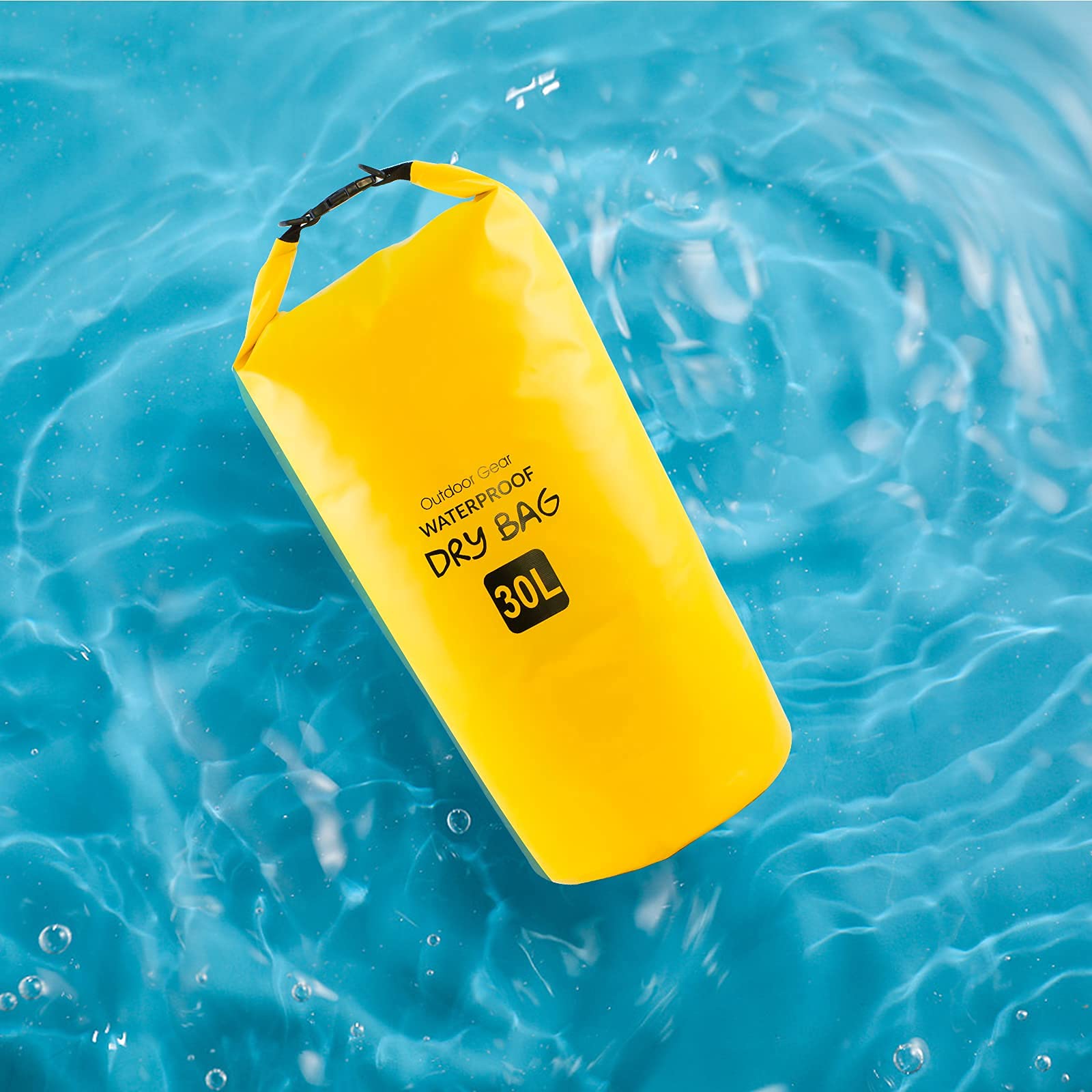 Waterproof bag,Dry Bags for Kayaking Waterproof,Dry Bag Backpack with Waterproof Phone Case,for Kayaking,Boating,Beach,Rafting,Swimming,Hiking(Yellow)