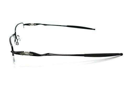 Oakley OX 3143-314301, Designer Eyeglasses Caliber Black Drill w/Demo Lens, 53mm