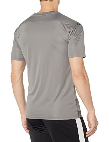 PUMA Men's Standard Teamfinal 21 Graphic Jersey, Steel Gray Black, XX-Large