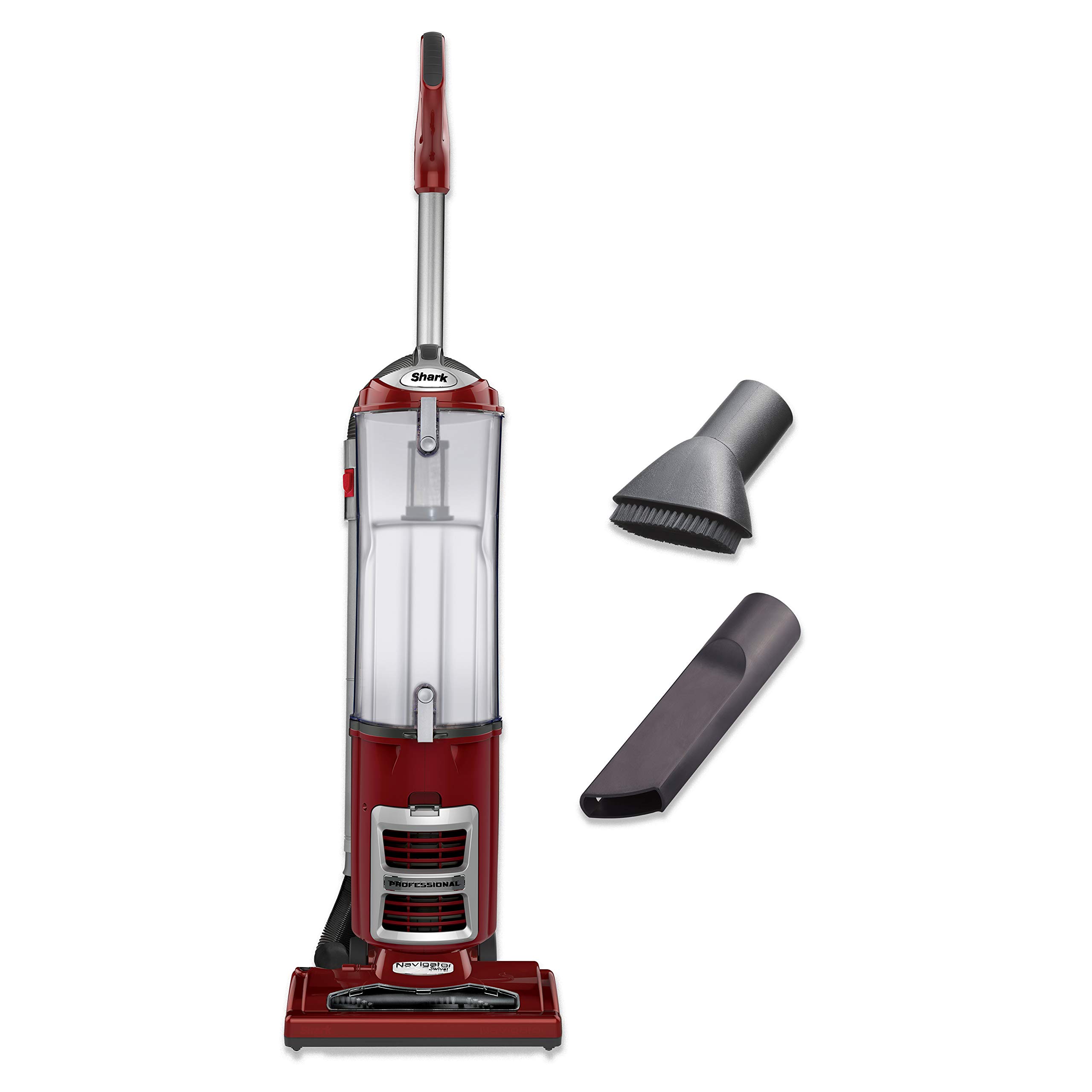 Shark Navigator Nv351 Blue Professional Canister Pet Pro Upright Vacuum (Renewed) (Shark Navigator NV60-RED)