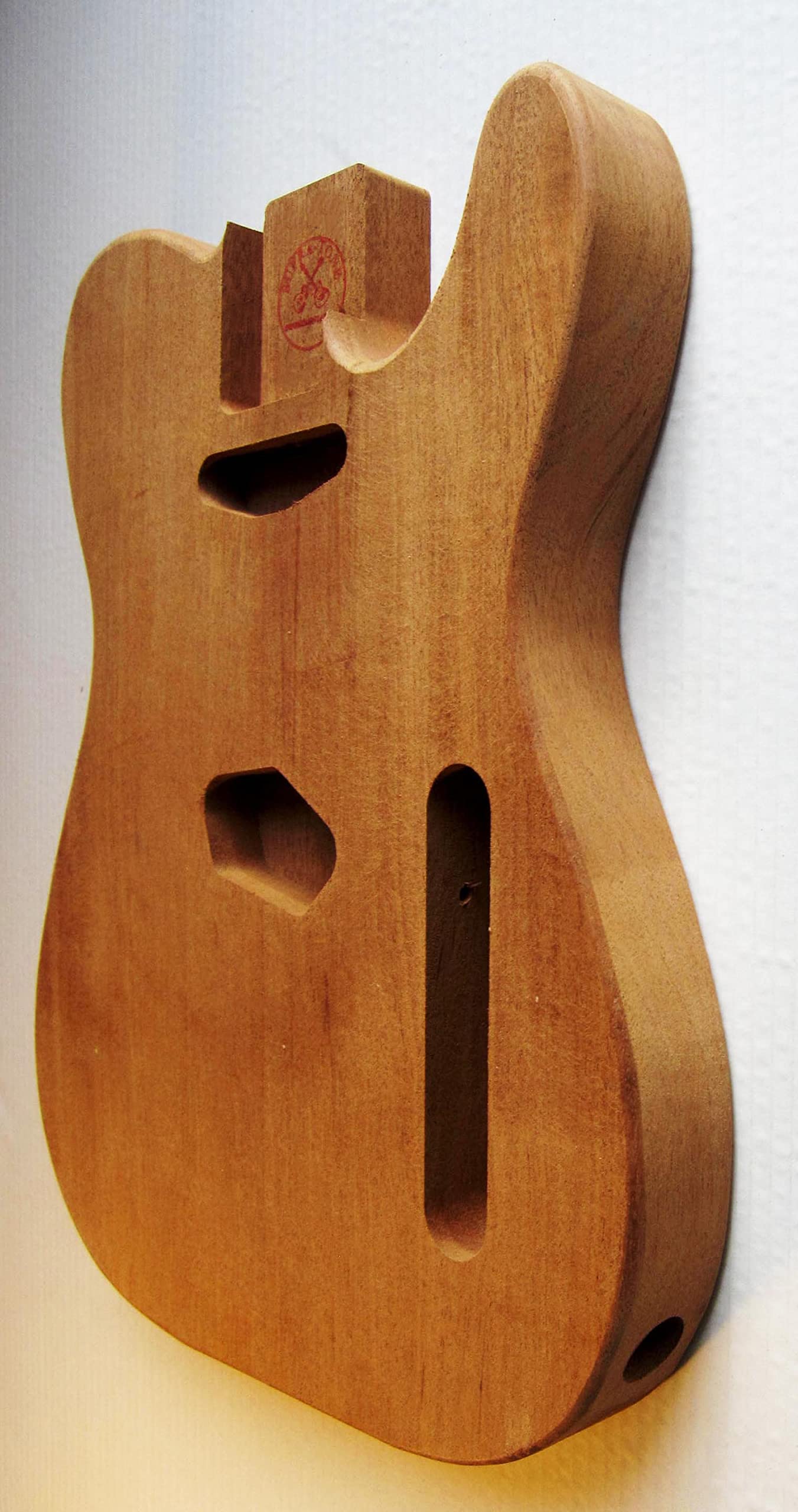 Supra-Tone Electric guitar body, TL style, unfinished, Mahogany, Made in USA