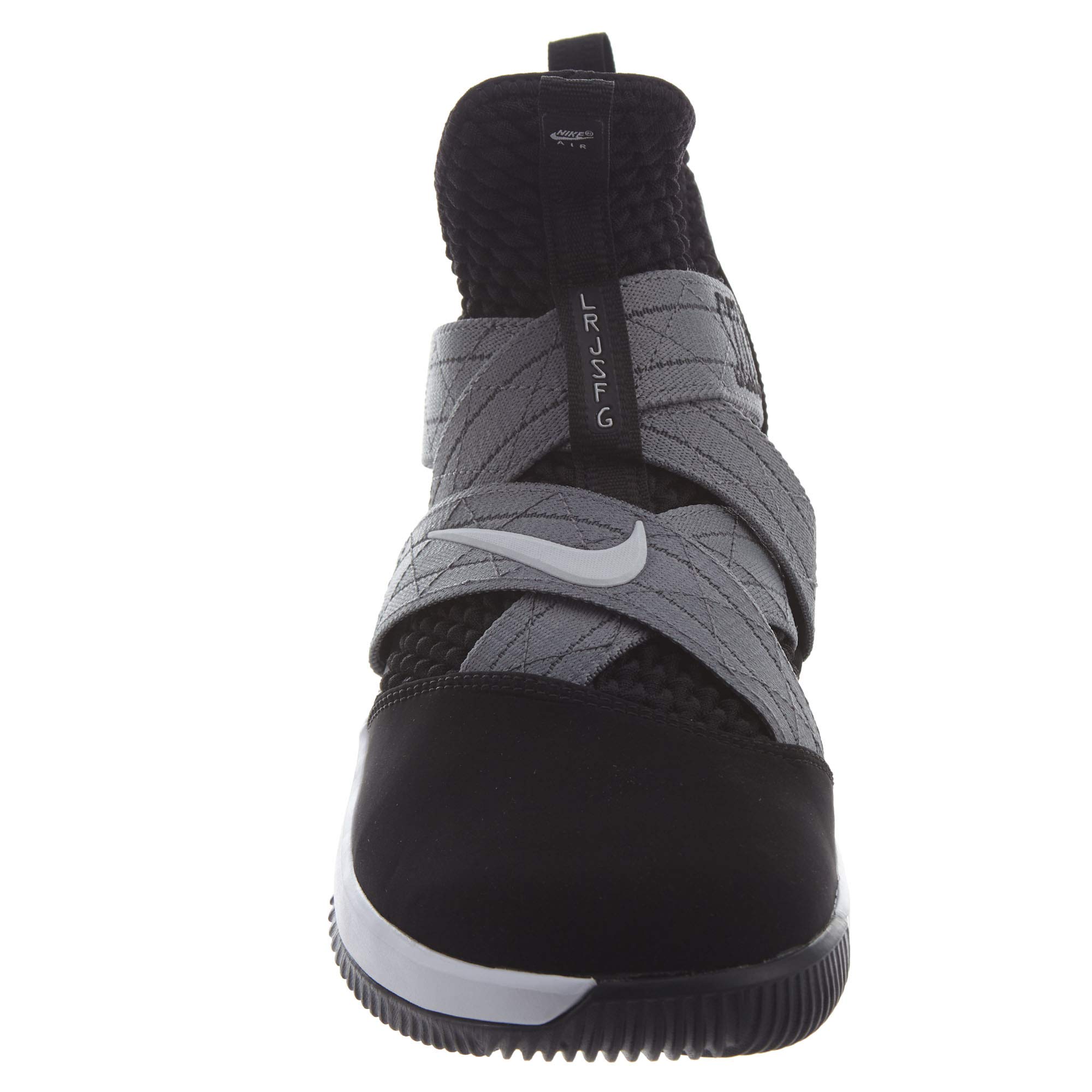 Nike Men's Zoom Lebron Soldier XII Basketball Shoes (14, White/Navy)