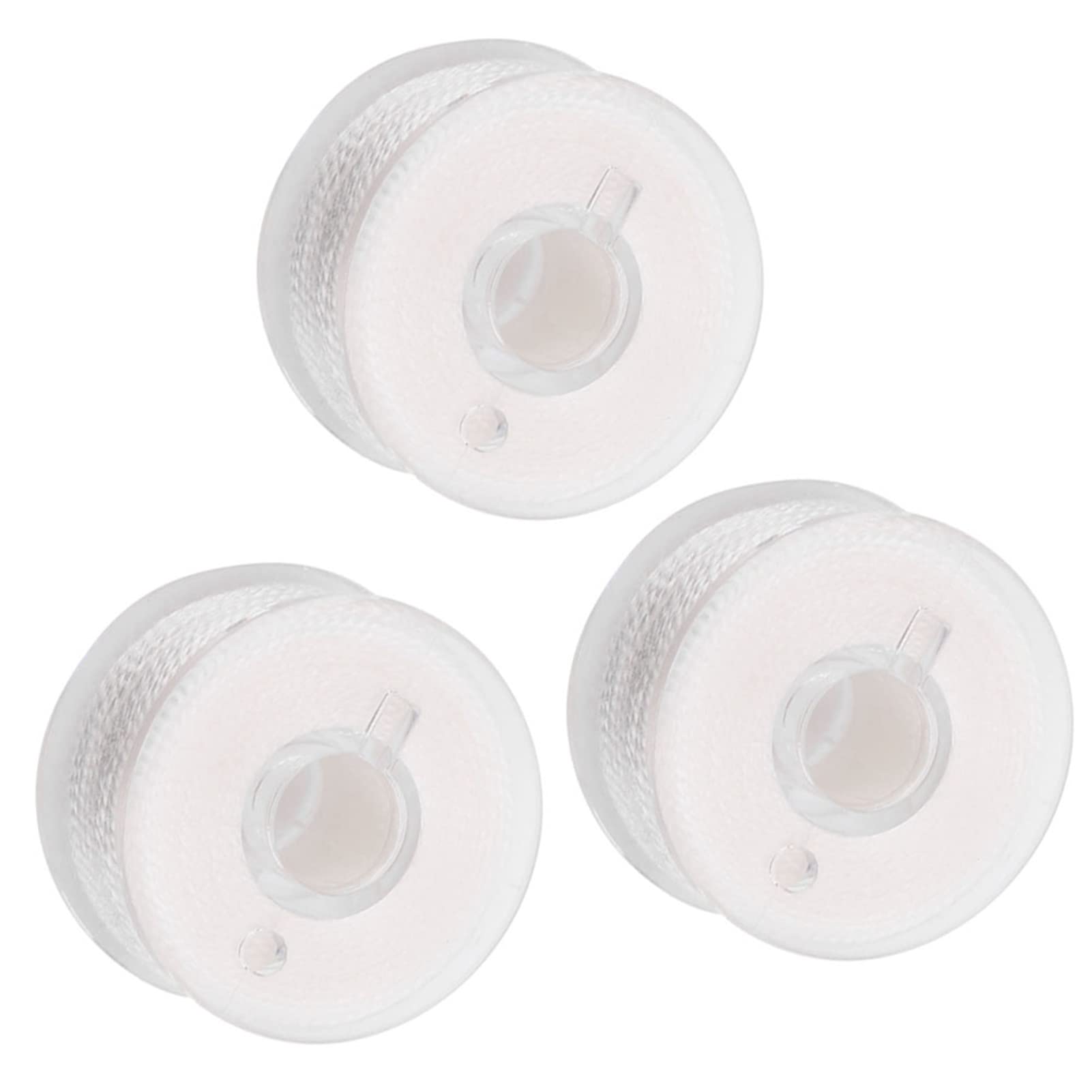 Yeuipea Fishing Bait Line, 3pcs Water Soluble PVA White Bait Line Funnel System 20m Fishing String Tape Tool Accessory