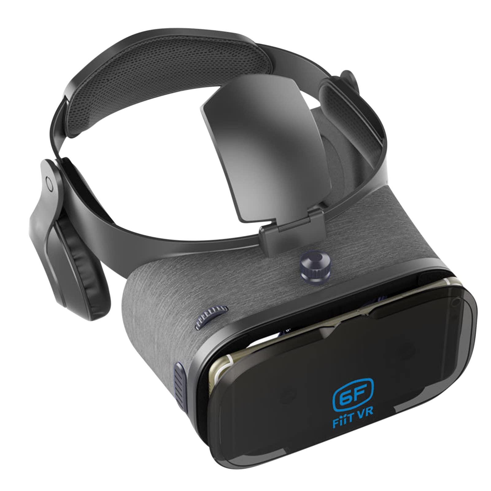 VR Digital Glasses 3D VR Headsets Stylish and Comfortable VR Headsets Anti-Blue Light, 55mm High-Definition VR Headsets Compatible with iOS& Android