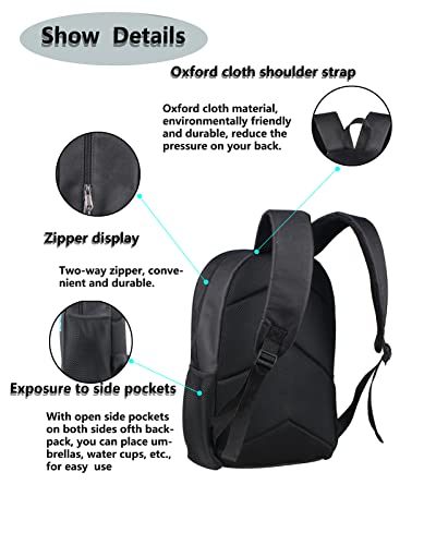Qck Unisex Anime Backpack 3d Printed Game Backpacks Large Capacity Multifunction Travel Daypacks Sports Bags Game2